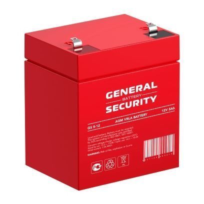 Аккумулятор General Security GS 5-12 купить по низкой цене в Москве