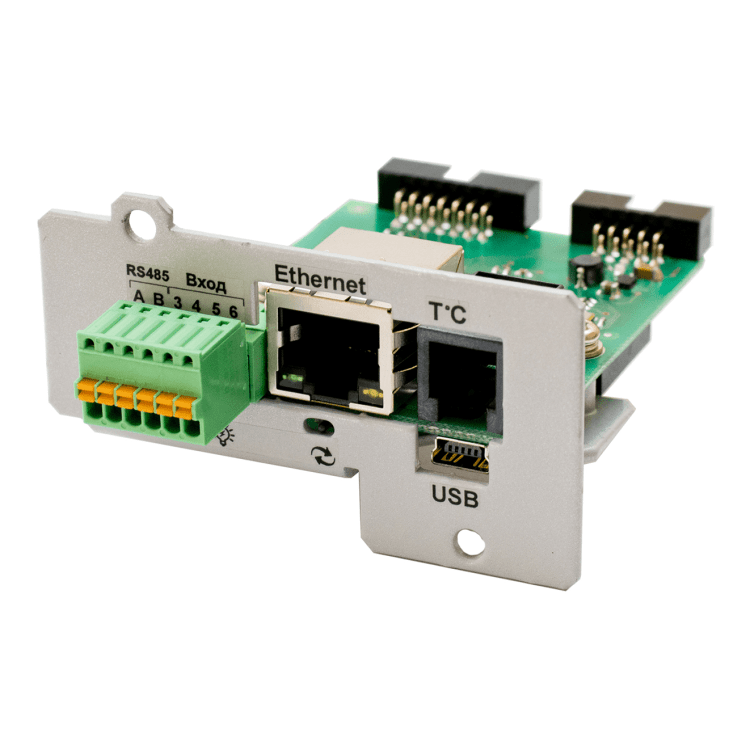 Карта мониторинга IC-SNMP/mini-USB купить по низкой цене в Москве